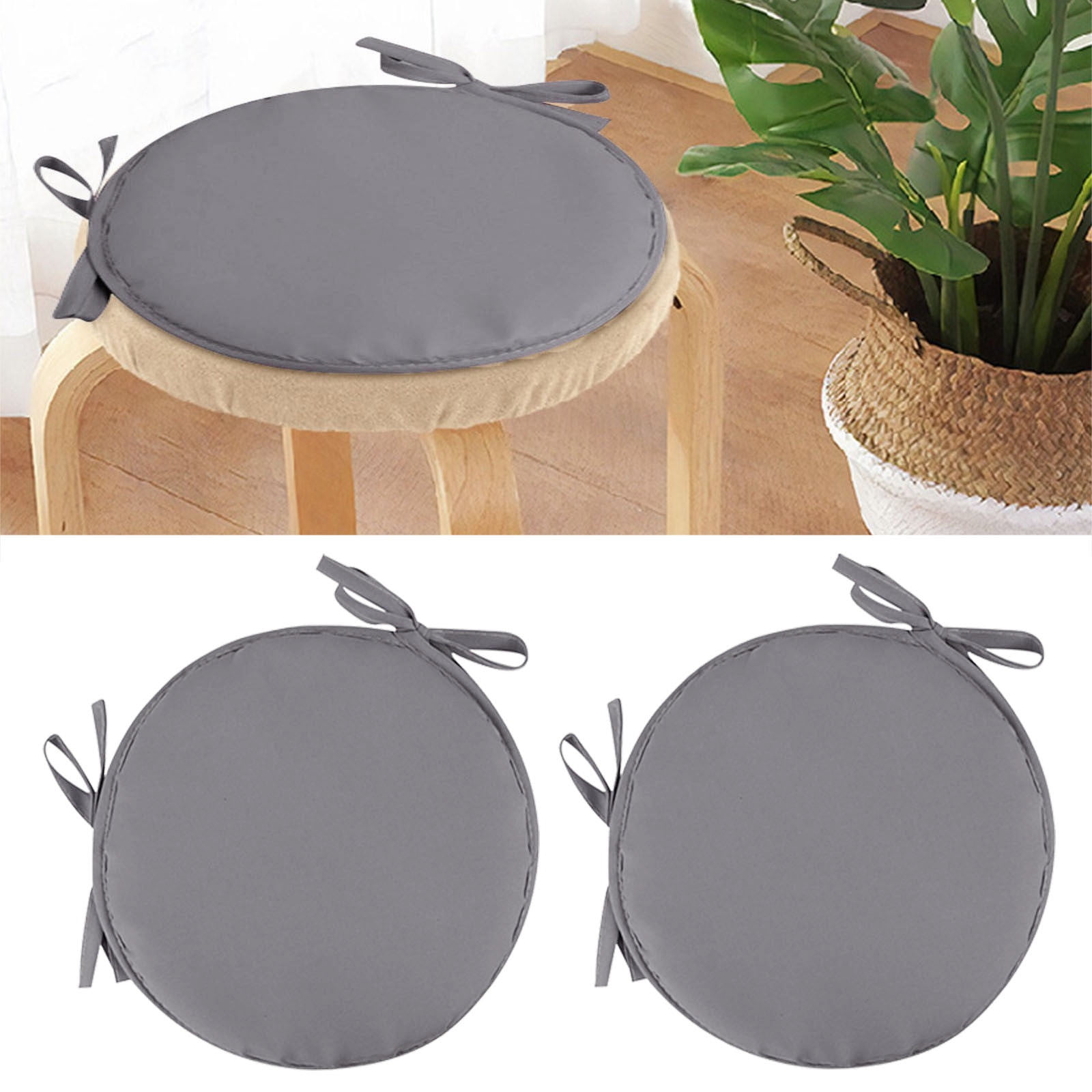 Round Garden Chair Pads Seat Cushion For Outdoor Bistros Stool Patio ...