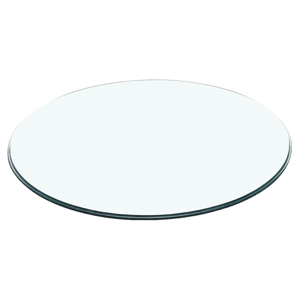 Round Glass Table Top Thick Tempered Glass Table Top Thick Clear Glass ...