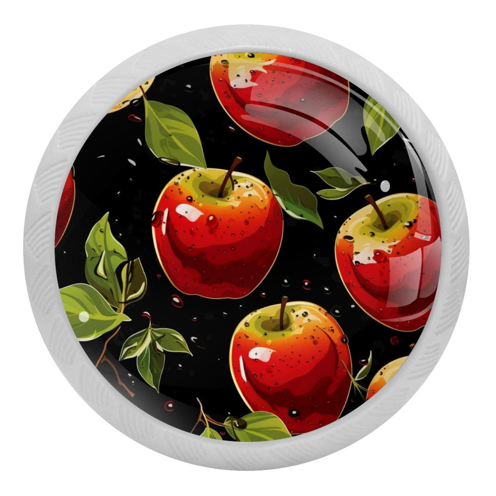 Round Glow-in-the-Dark Cabinet Knobs: Fluorescent Drawer Pulls 4-Pack ...