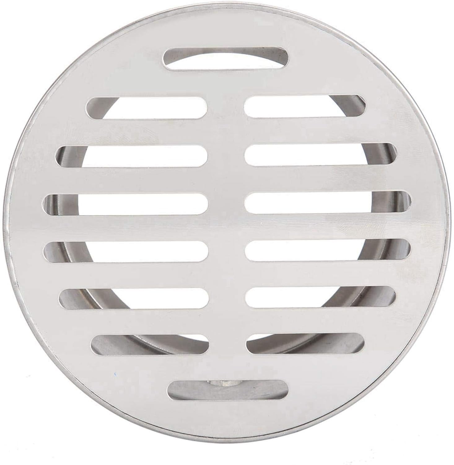 Round Grate Drain Cover, Stainless Steel Anti Blocking Drain Cover with ...