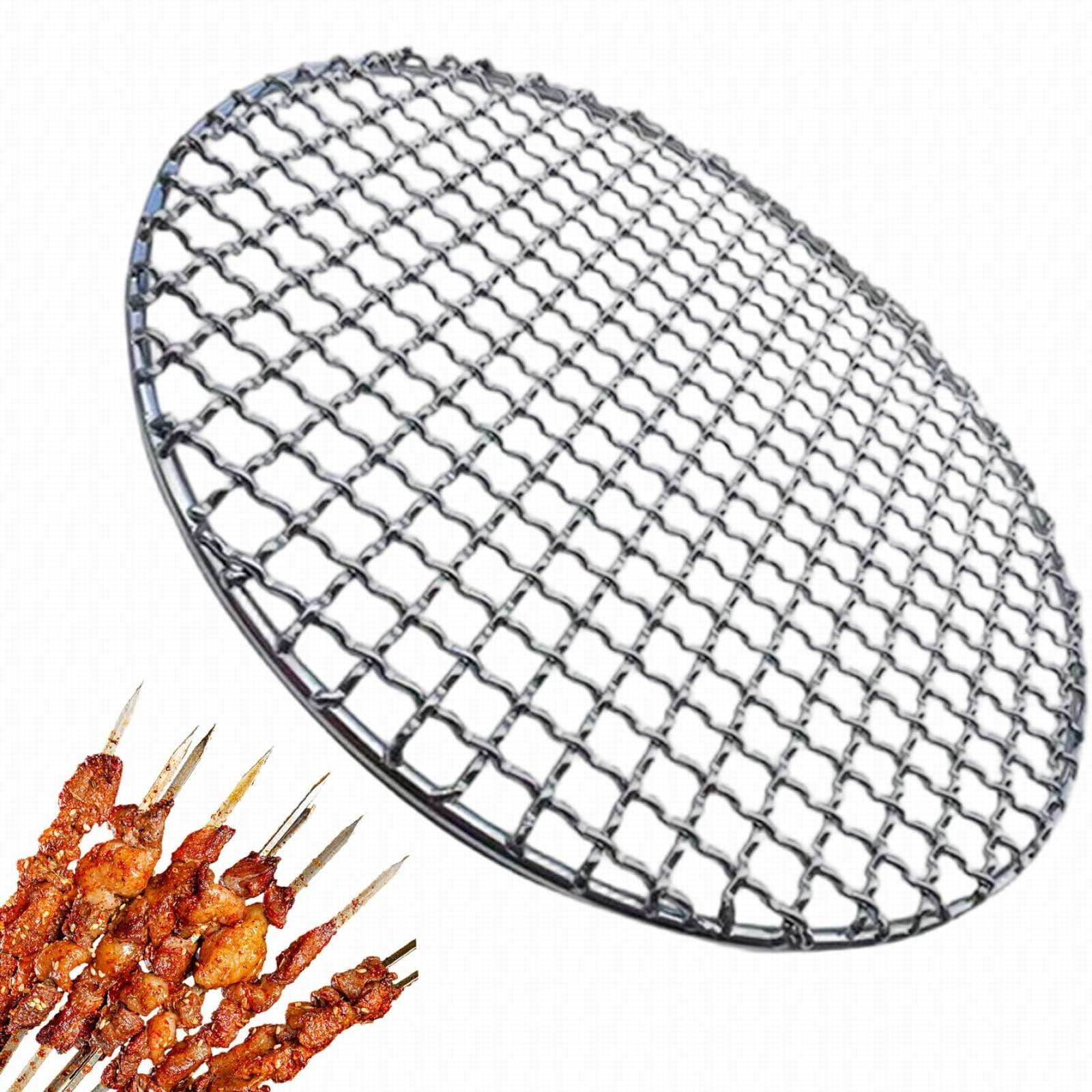 Round Grill Grate Heat-Resistant Stainless Steel Grill Grate ...