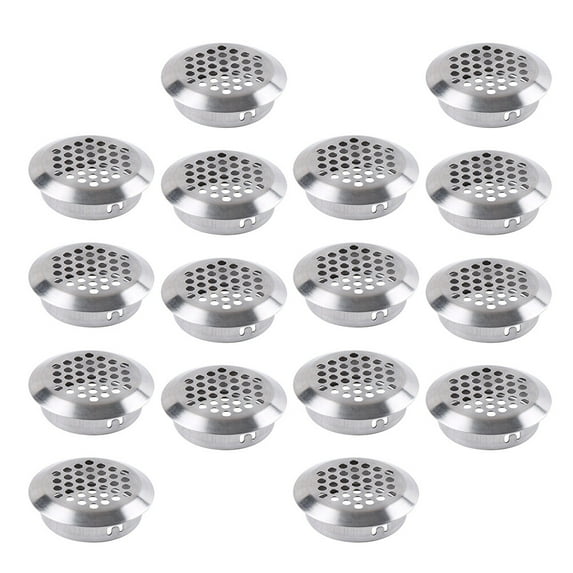 Round Grille Rustproof 50PCS Circle Ventilation for Wardrobe - Walmart.com