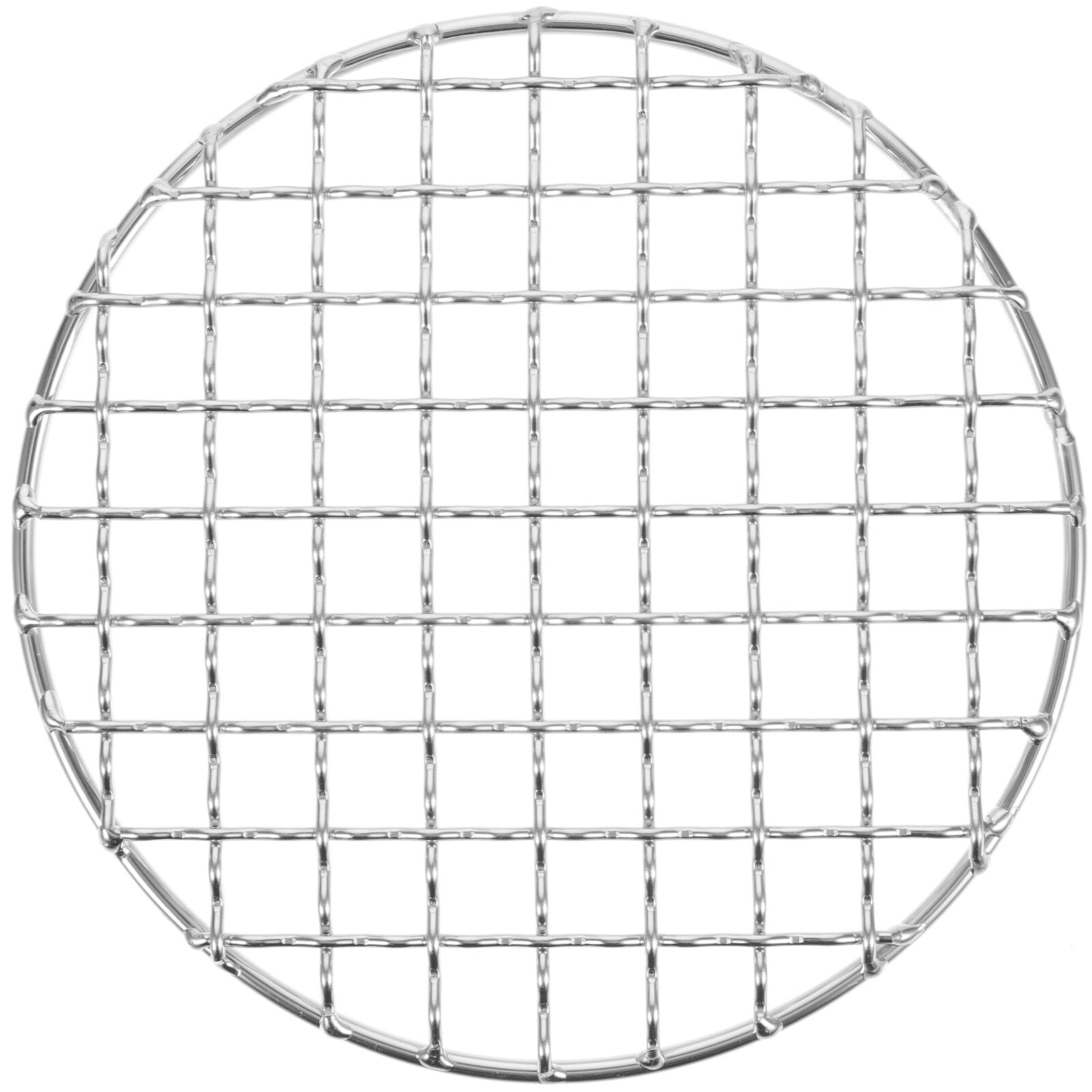 Round Grill Mesh BBQ Mesh Wire Net Meat Fish Vegetable Tool Versatile ...