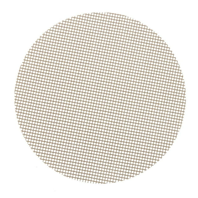 Round Grill Mesh Mat Non Stick BBQ Grill Mats Heat Resistant Roasting ...