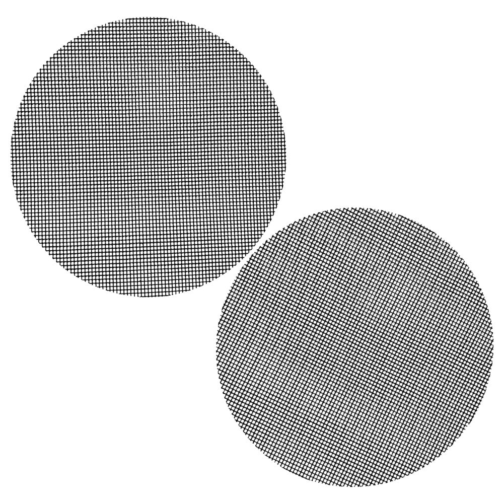 Round Grill Mesh Mat for BBQ 16 Inch Fiberglass Grilling Accessory 2 ...
