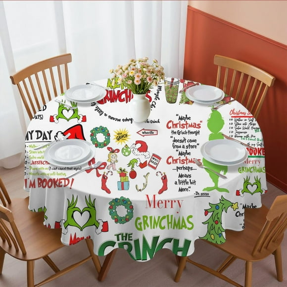 Grinch Table Cloths
