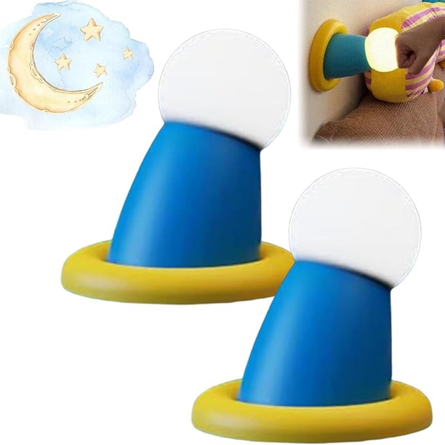 Round Hand Clapping Lamp, Silicone Novelty Hand Lamp, Squishy Light, 3 ...