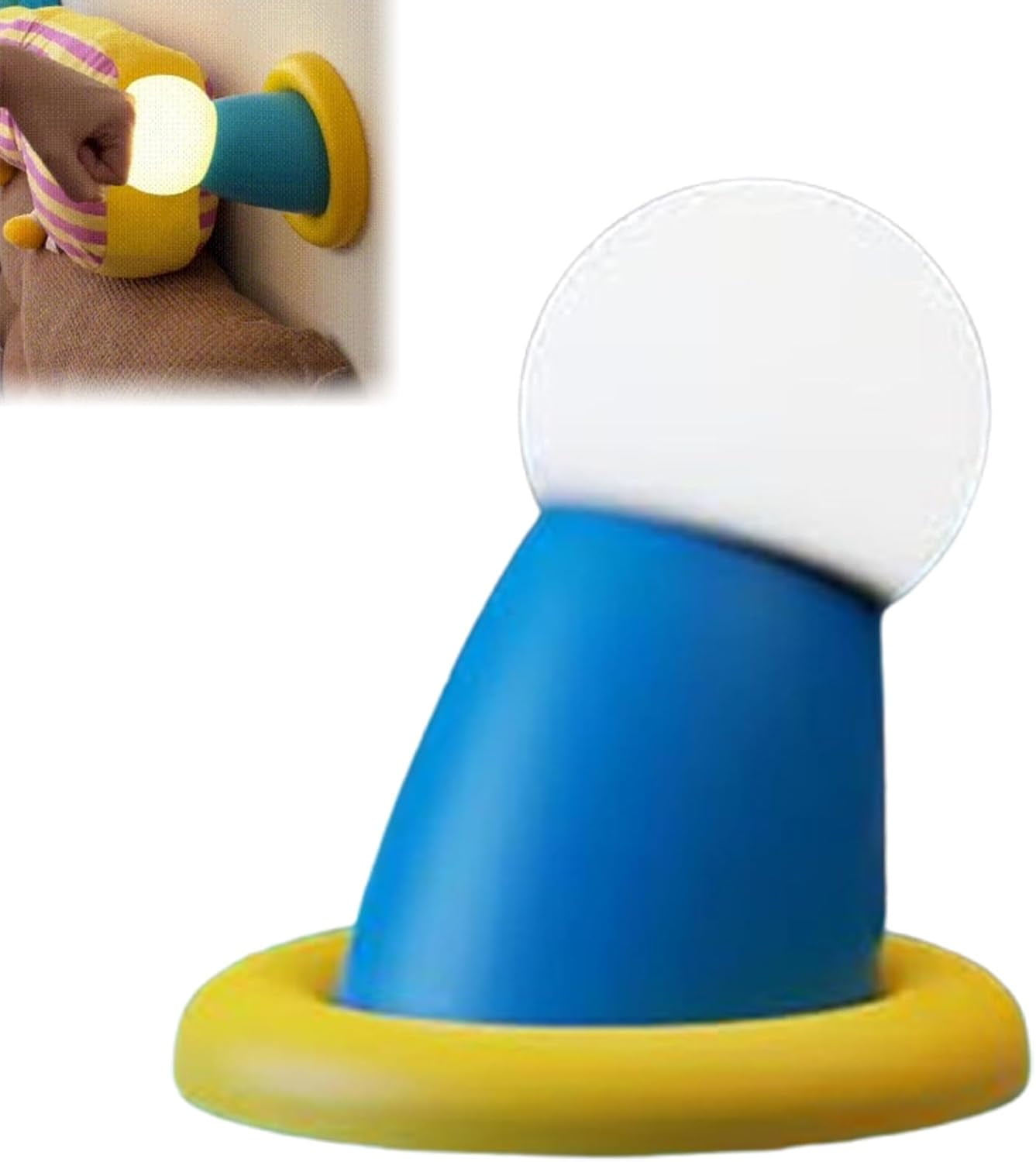 Round Hand Clapping Lamp, Silicone Novelty Magnetic Night Lamp, 3 Level ...