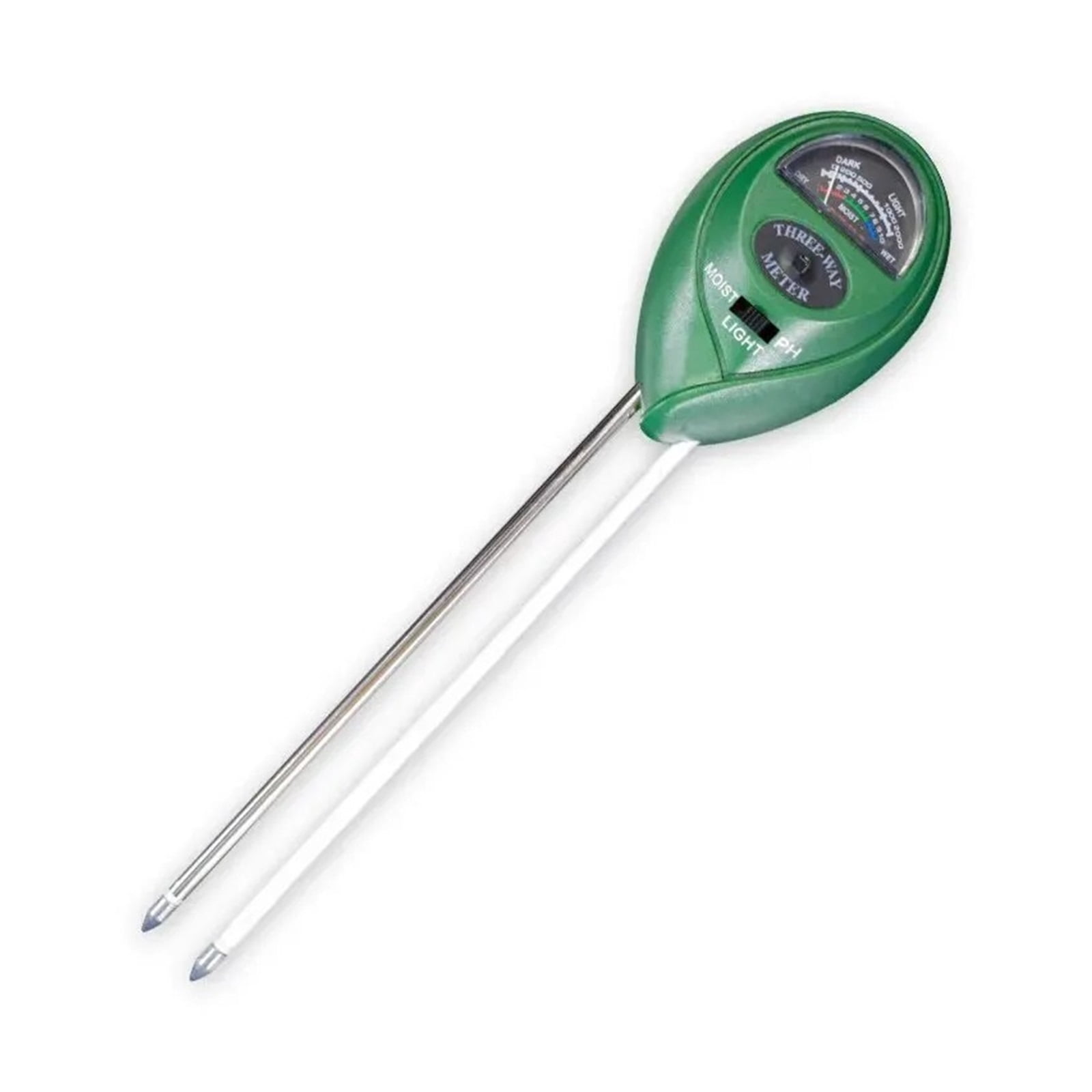 Round Head Soil Meter Detector Ph Meter Humidity Luminosity Measurement ...
