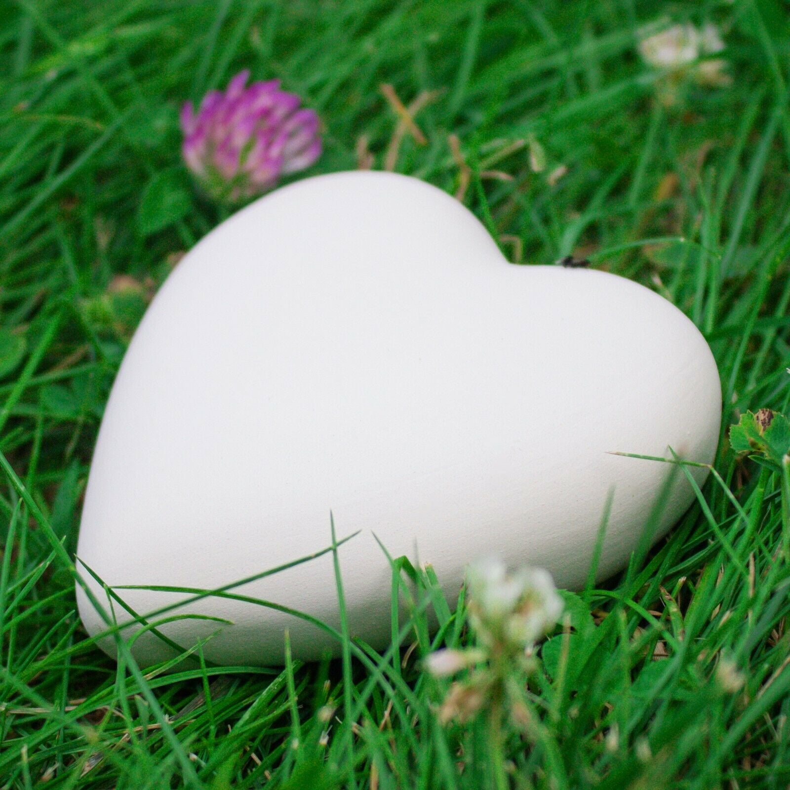 Round Heart Valentines Day 3x3 IN STOCK Ceramic Bisque Ready To Paint ...