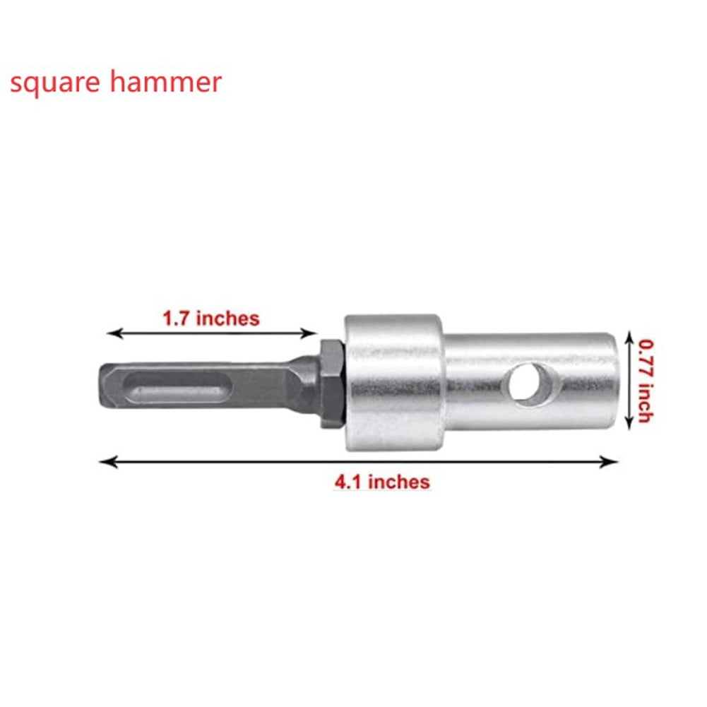 Round Hex Shank Hammers Adapter Drill Bit Adapter Arbor for Electric ...