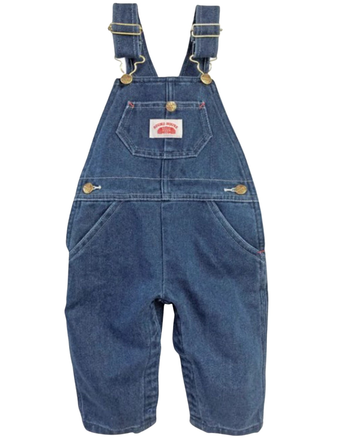 Round House Boys' Little Denim Overalls Blue 6 - Walmart.com