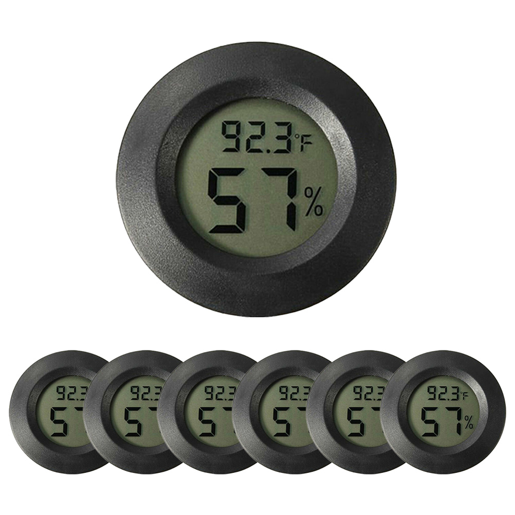 Round -Hygrometer Reptiles Humidity Gauge Animal Outdoor Thermometer ...