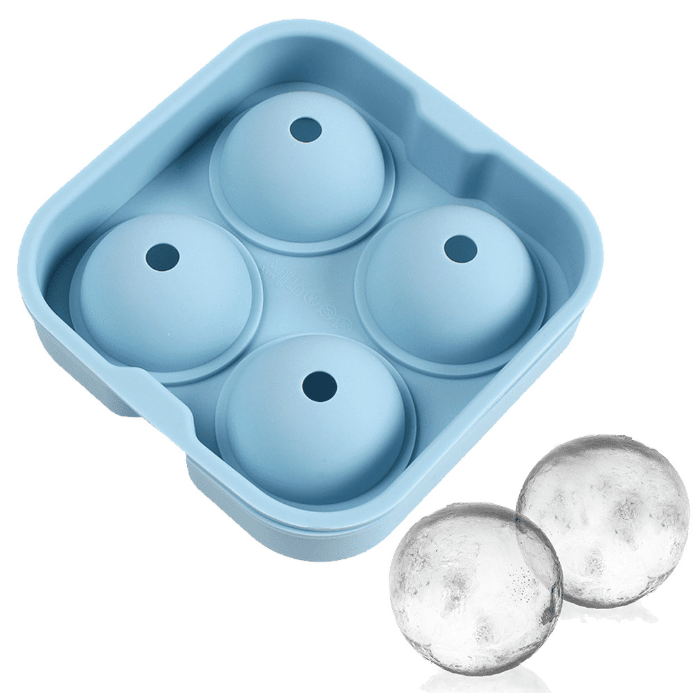 Round Ice Cube Mold, Sphere Ice Trays for Freezer , for Cocktail and ...