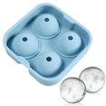 Round Ice Cube Mold, Sphere Ice Trays for Freezer , for Cocktail and ...