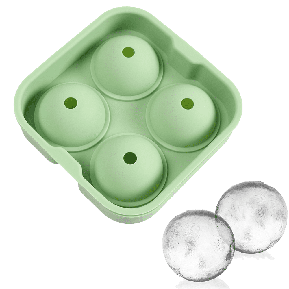 Round Ice Cube Mold, Sphere Ice Trays for Freezer , for Cocktail and ...