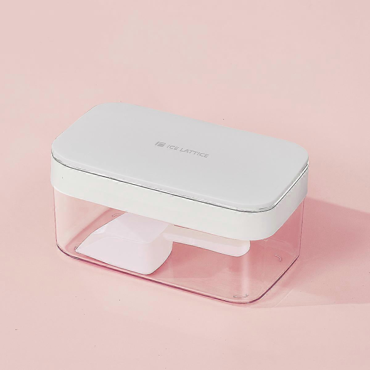 Round Ice Cube Tray with Storage Box Creative Quick Release Ice Cube ...