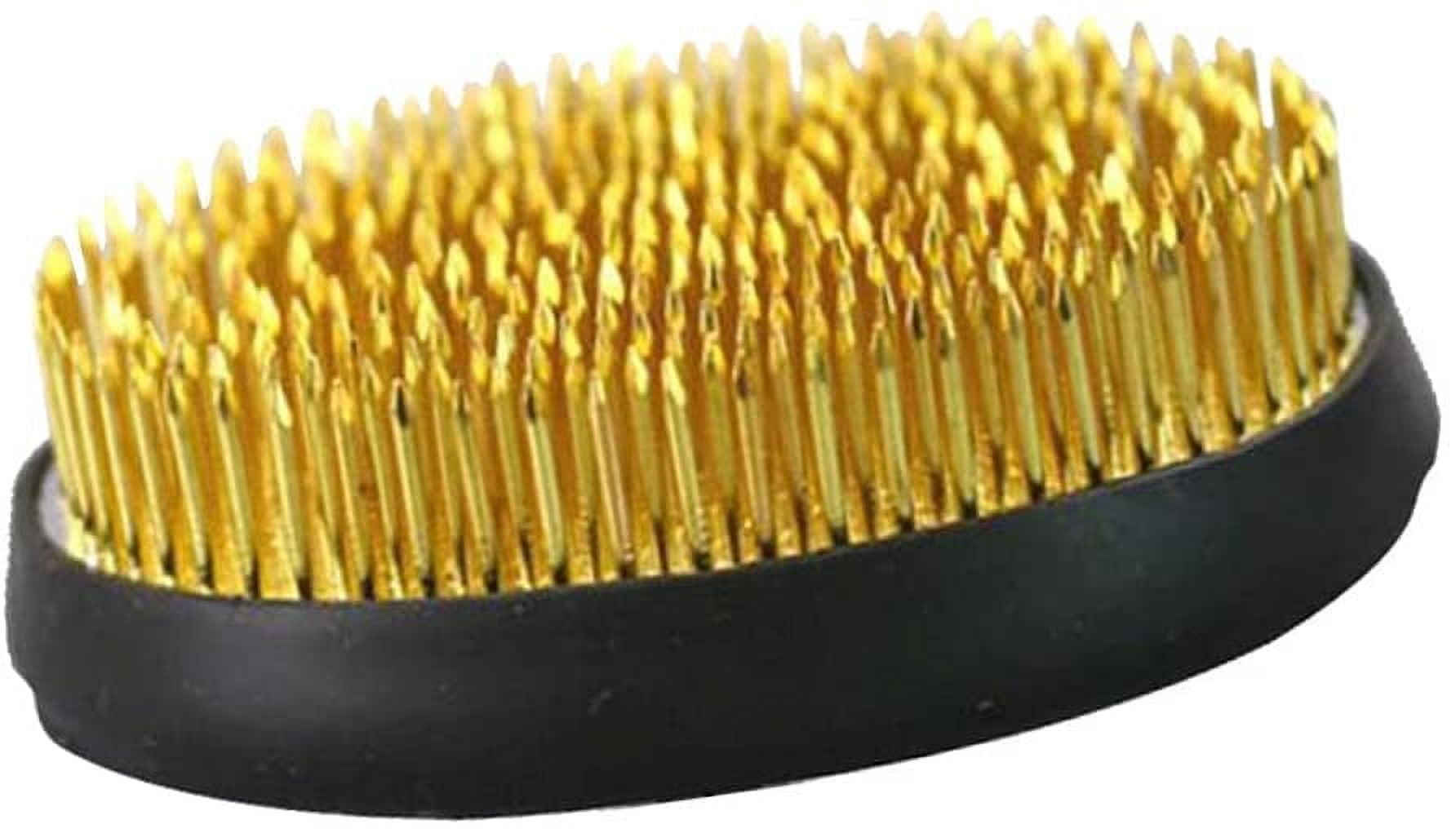 Round Ikebana Kenzan Flower Frog and Rubber Base,DIY Craft Art Fixed ...