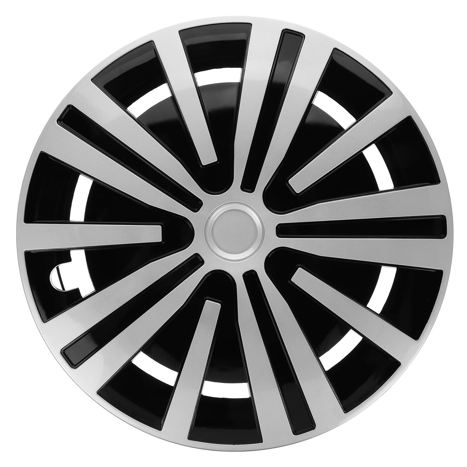 Round Invitation Rims Hub Cap 38.50X38.50X4.00CM Black - Walmart.com