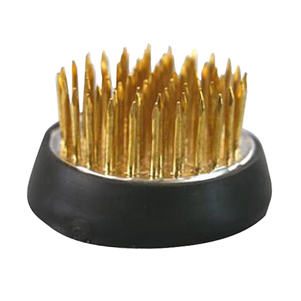 Round Needle Kenzan Spiky Flower Frog Art Fixed Tool Ikebana Holder ...