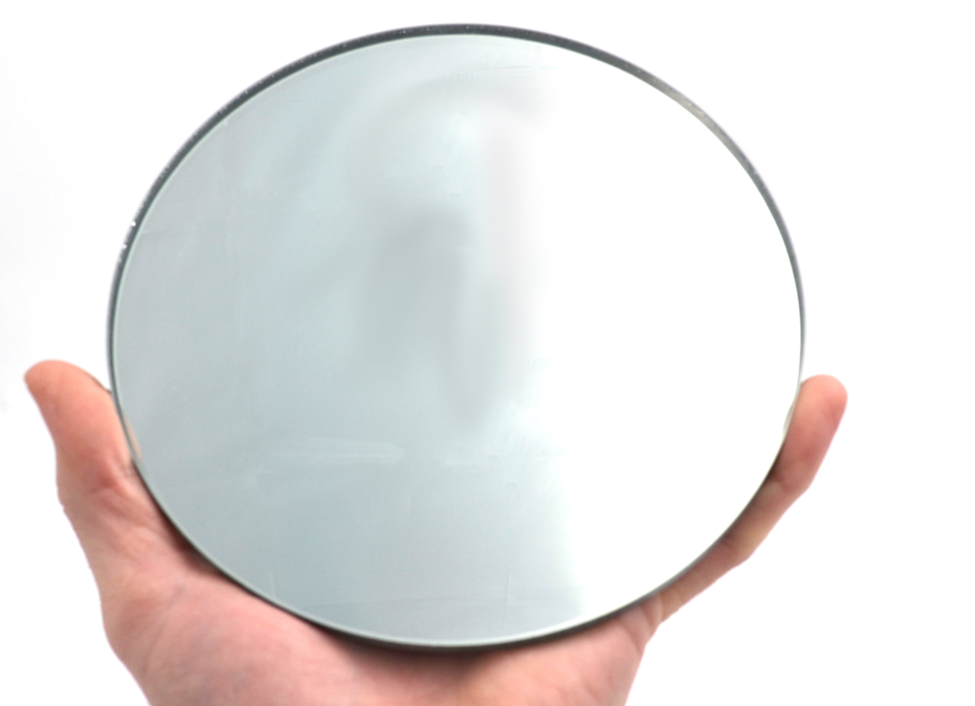Round Large Convex Glass Mirror - 6" (150mm) Diameter - 150mm Focal ...