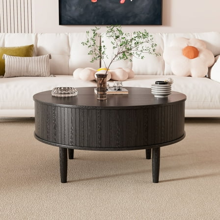 Jofran Grafton Farms Rectangular 2 Drawer Storage Coffee Table with ...