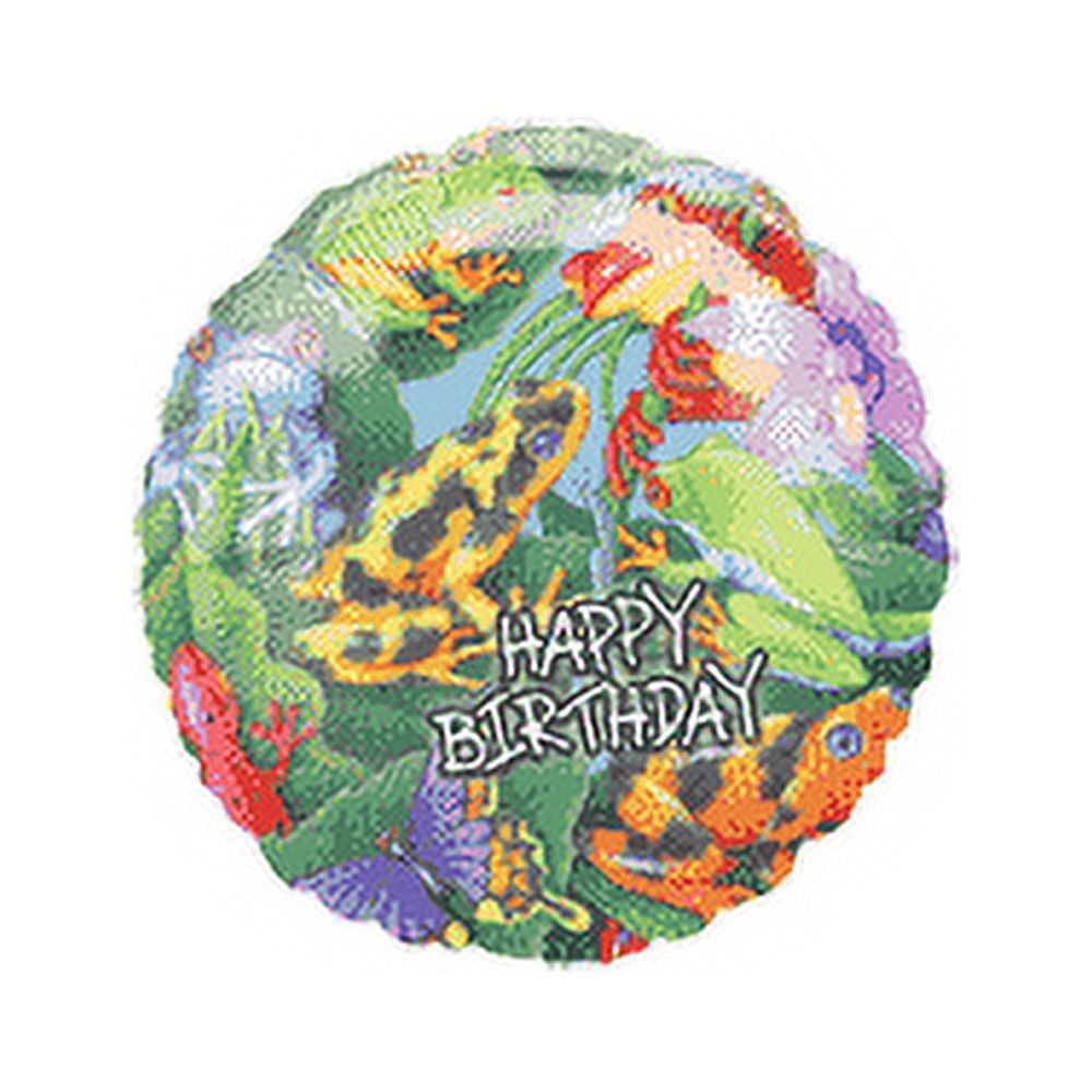 Round Lizard Birthday Mylar Balloon - 18" - Walmart.com