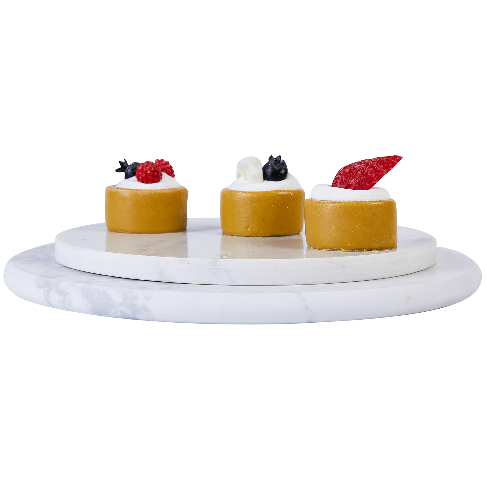 Round Mable Plate Minimalist Round Marble Charcuterie or Cutting Board ...