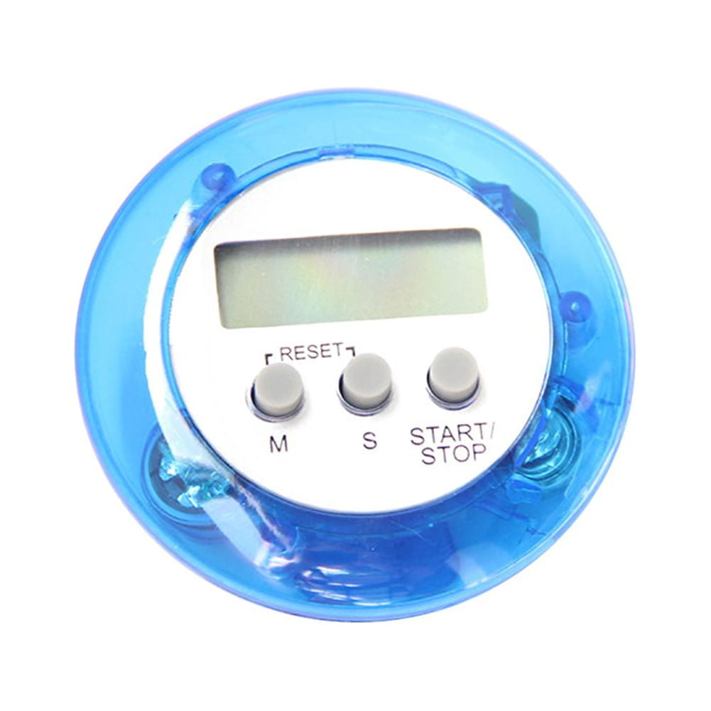 Round Magnetic Back Stand LCD Digital Kitchen Countdown Cooking Alarm ...