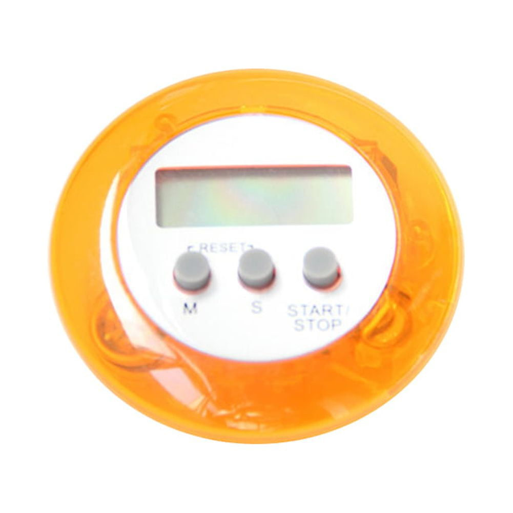 Round Magnetic Back Stand LCD Digital Kitchen Countdown Cooking Alarm ...