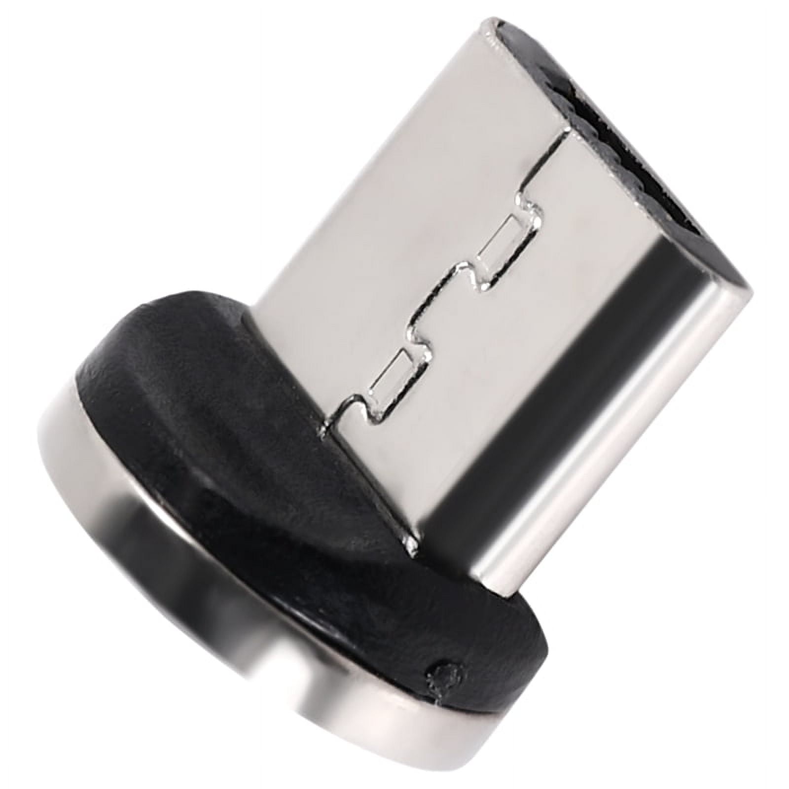 Round Magnetic Cable Plug Phone Android Magnet Charger Plug Micro-USB ...