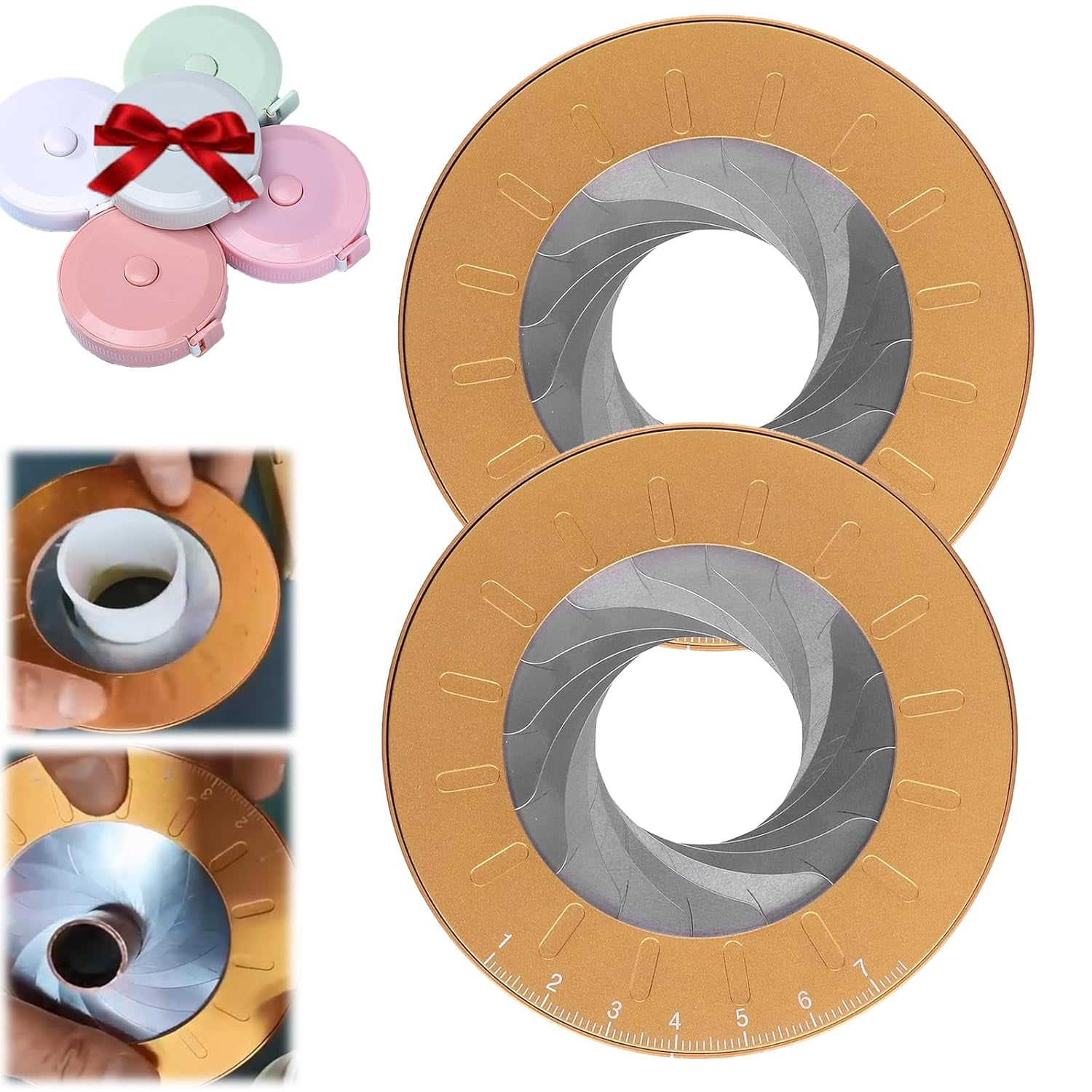 Round Measuring Tool, Pipe Diameter Measuring Tool, Pipe Measurement ...