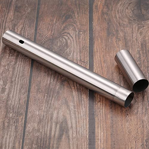 Round Metal BBQ Skewer Storage Tube, Stainless Steel Reusable Barbecue ...