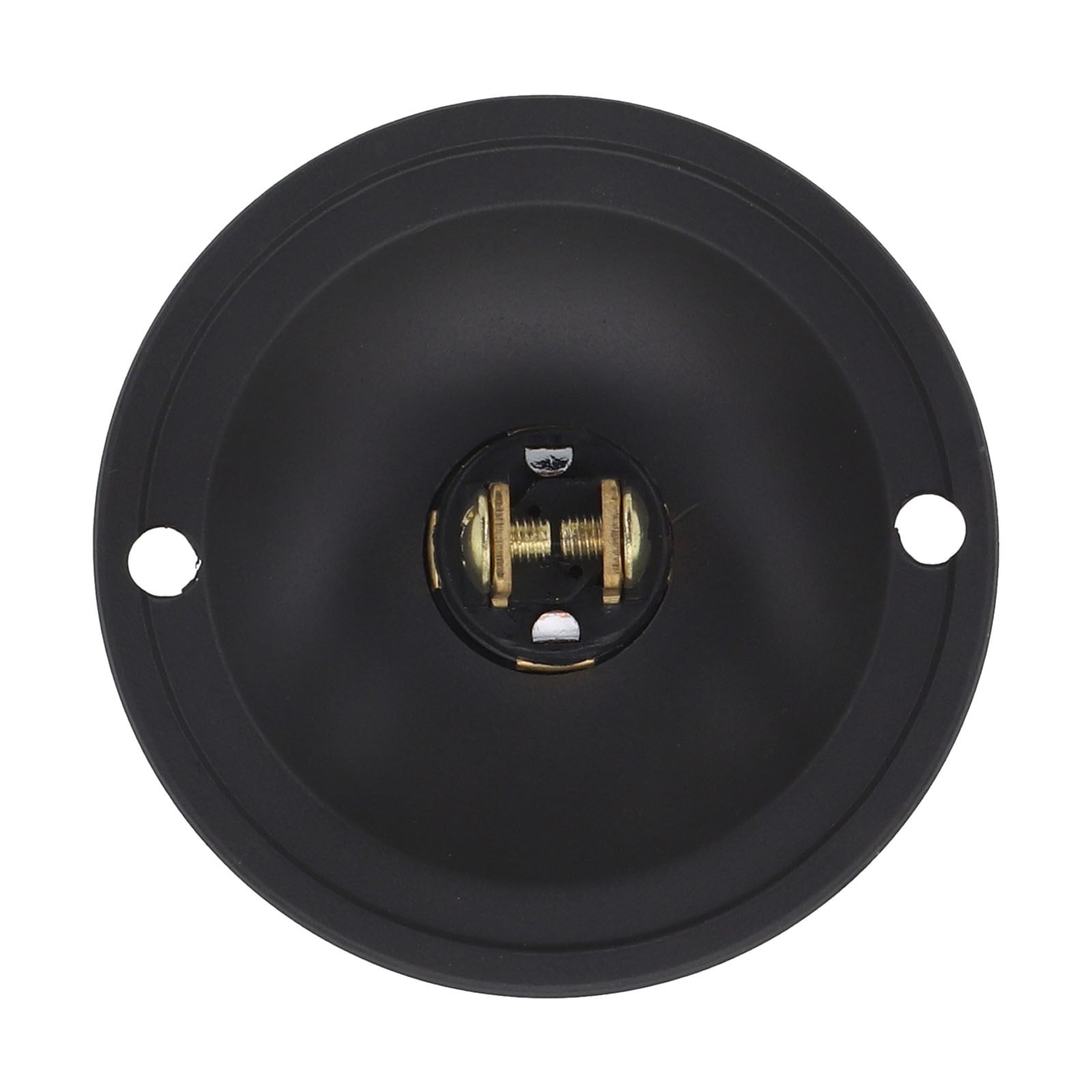 Round Metal Doorbell Push Button Black Wired Lighted Doorbell Button ...