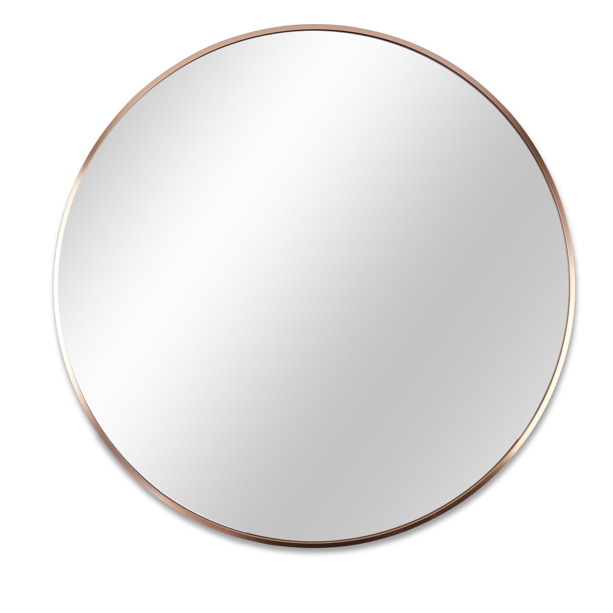 Round Mirror Wall Mounted, Circle Bathroom Vanity Wall Mirror with ...