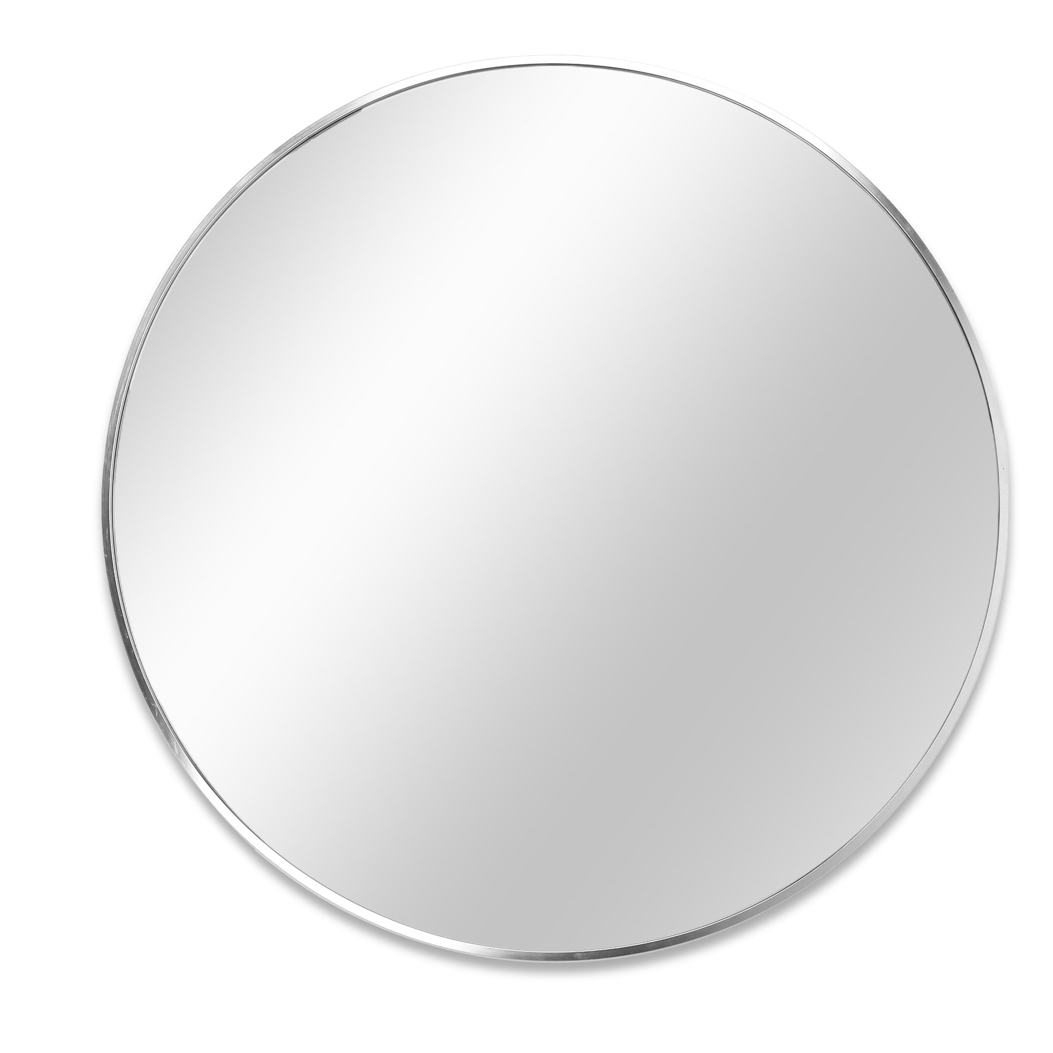 Round Mirror Wall Mounted, Circle Bathroom Vanity Wall Mirror with ...