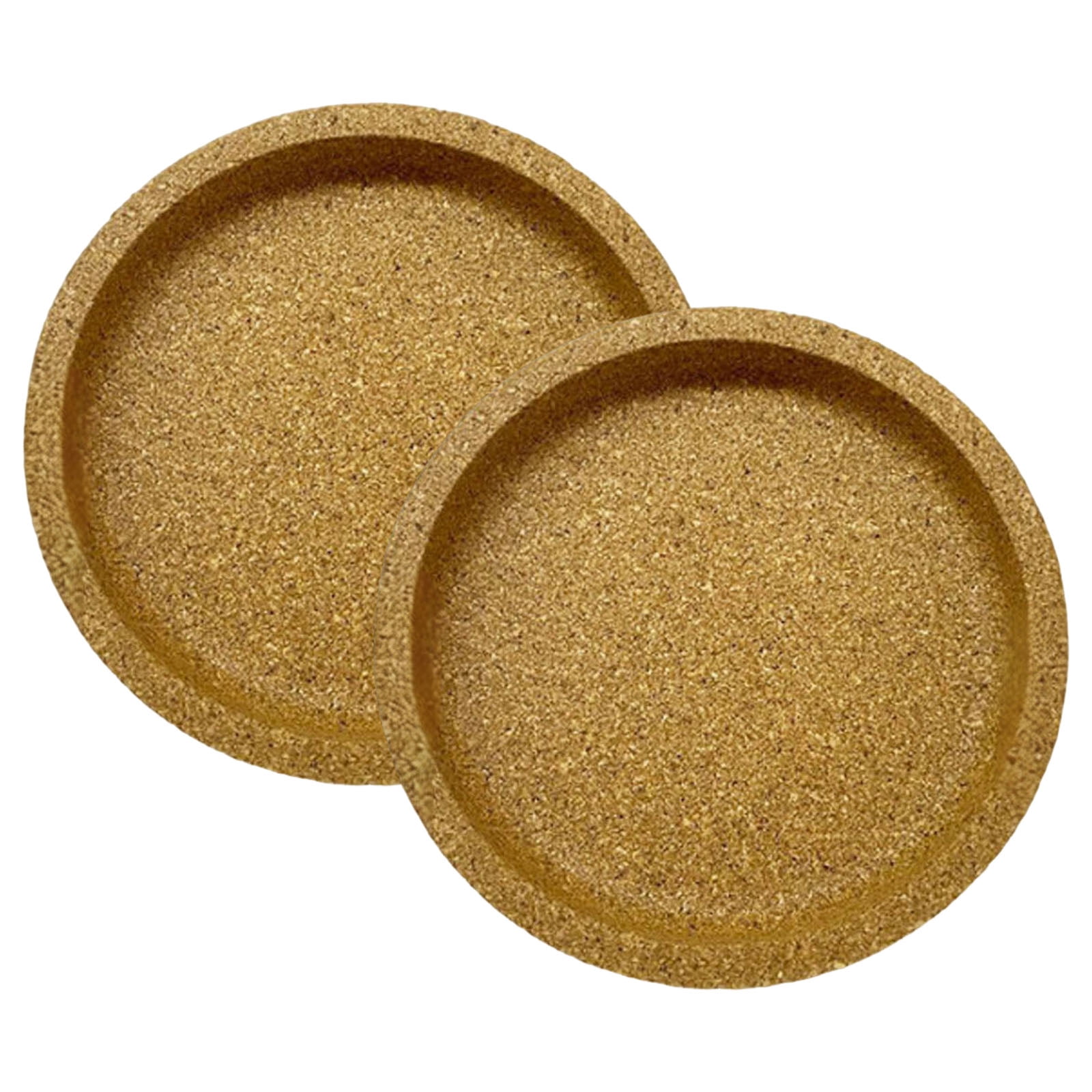 Upgraded Round Cork Heat Insulation Coasters Non Slip Wooden Cup Holder ...