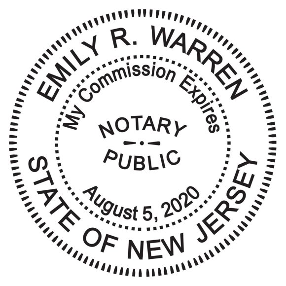 New York Notary Stamp