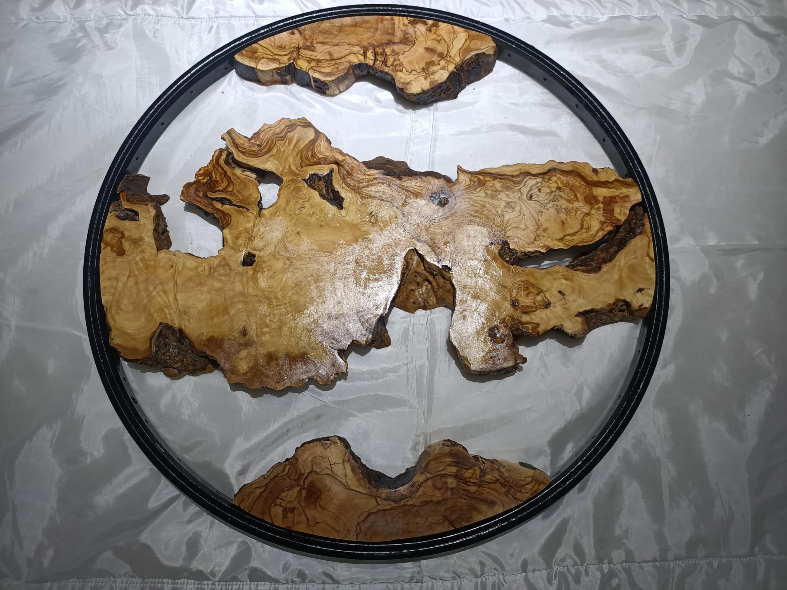 Round Olive Root Slab Set for DIY Epoxy Projects with 3 pieces ...