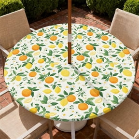 Zippered Umbrella Tablecloth