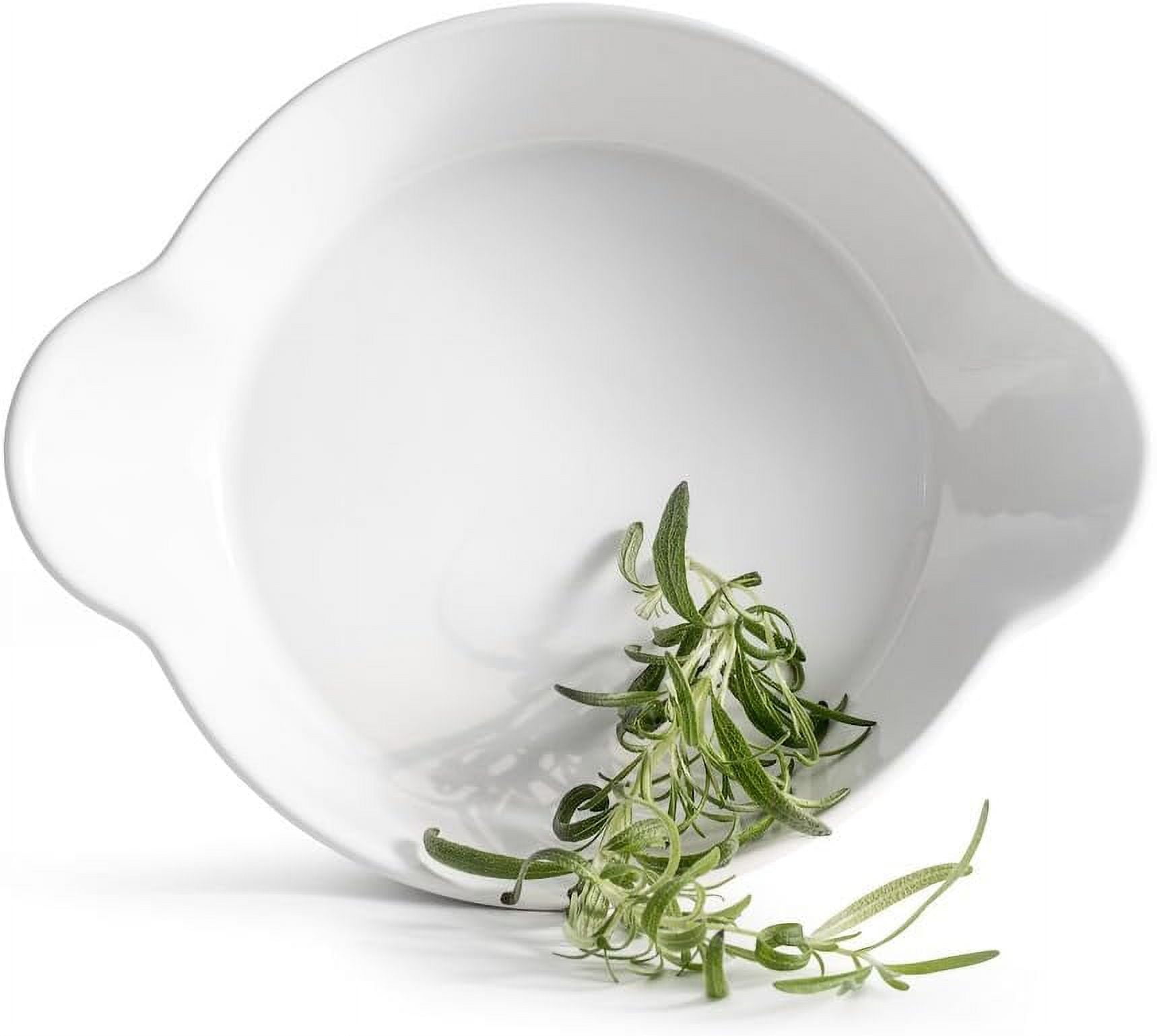Round Oven Dish, White - Walmart.com