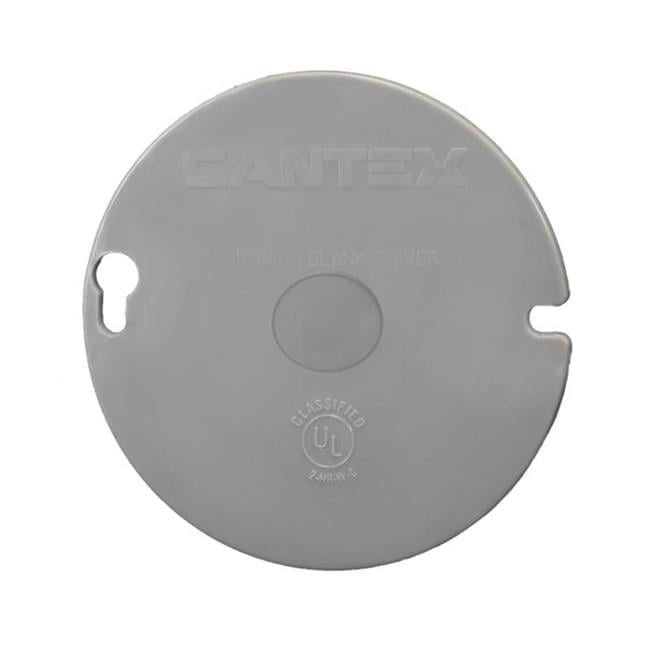 Round PVC Ceiling Box Cover, Gray - Walmart.com