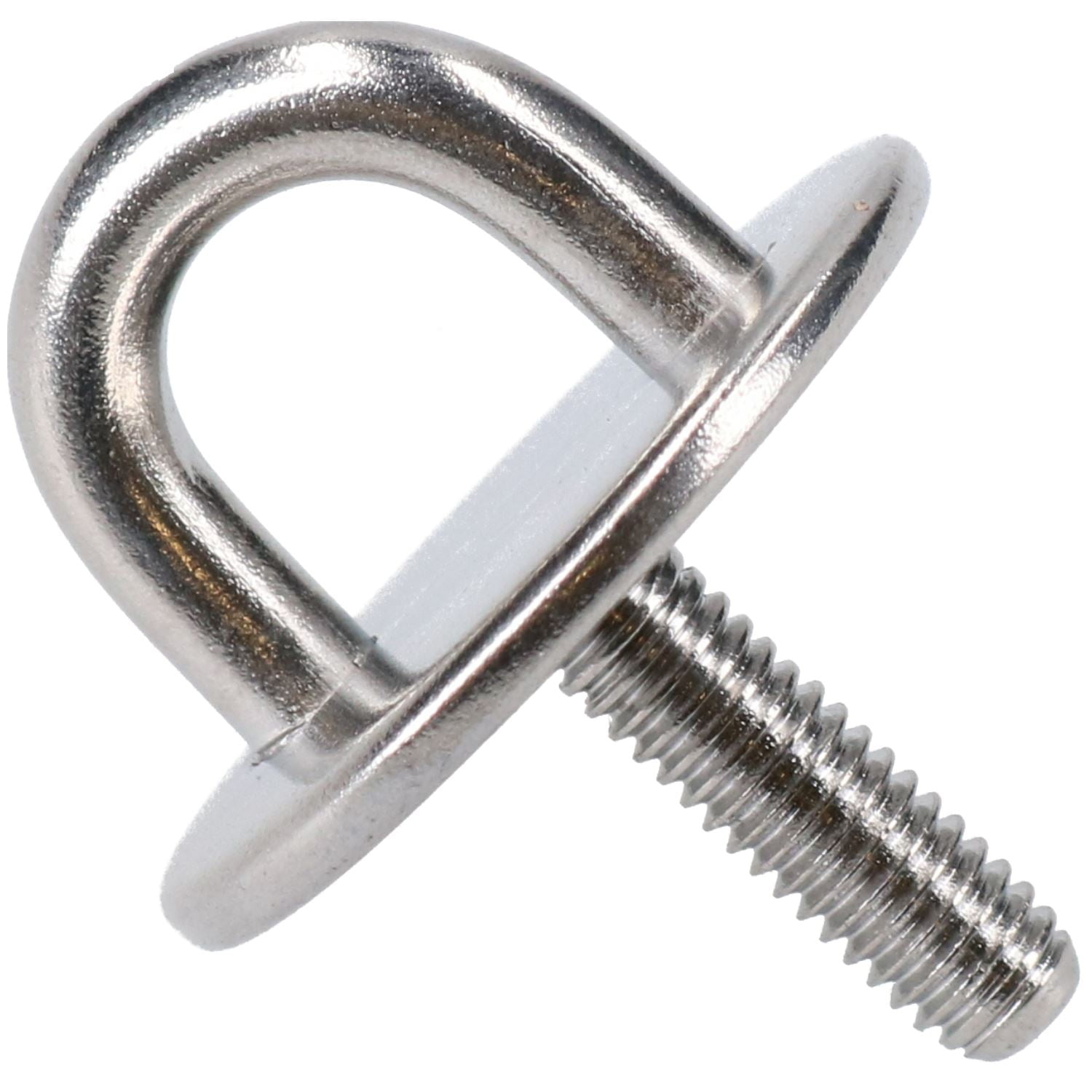 Round Pad Eye Tie Down Anchor Ring Stainless Steel M6 Thread - Walmart.com