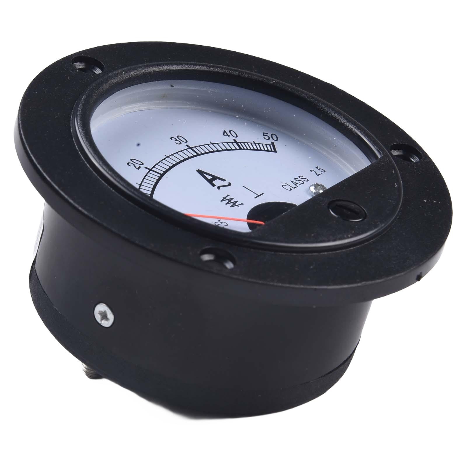 Round Panel Meter Ac Voltmeter Analog Voltage Gauge 0 300V For ...