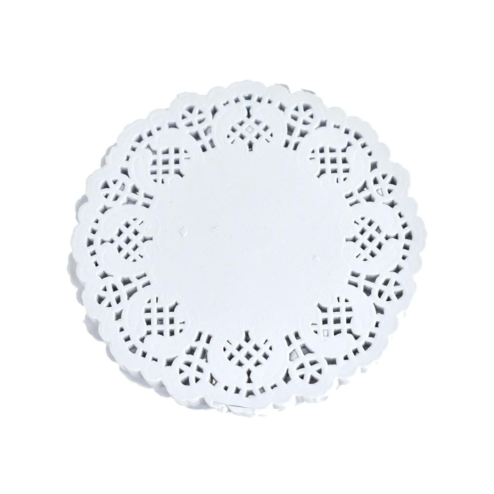Round Paper Lace Doilies, White, 4-1/2-Inch, 30-Count - Walmart.com