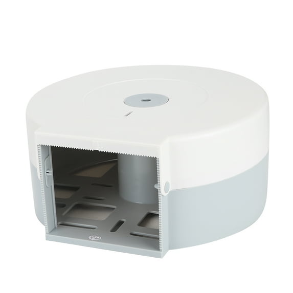 Round Paper Towel Dispenser, Enclosed Design Keeps Tissue Dry, Easy One ...