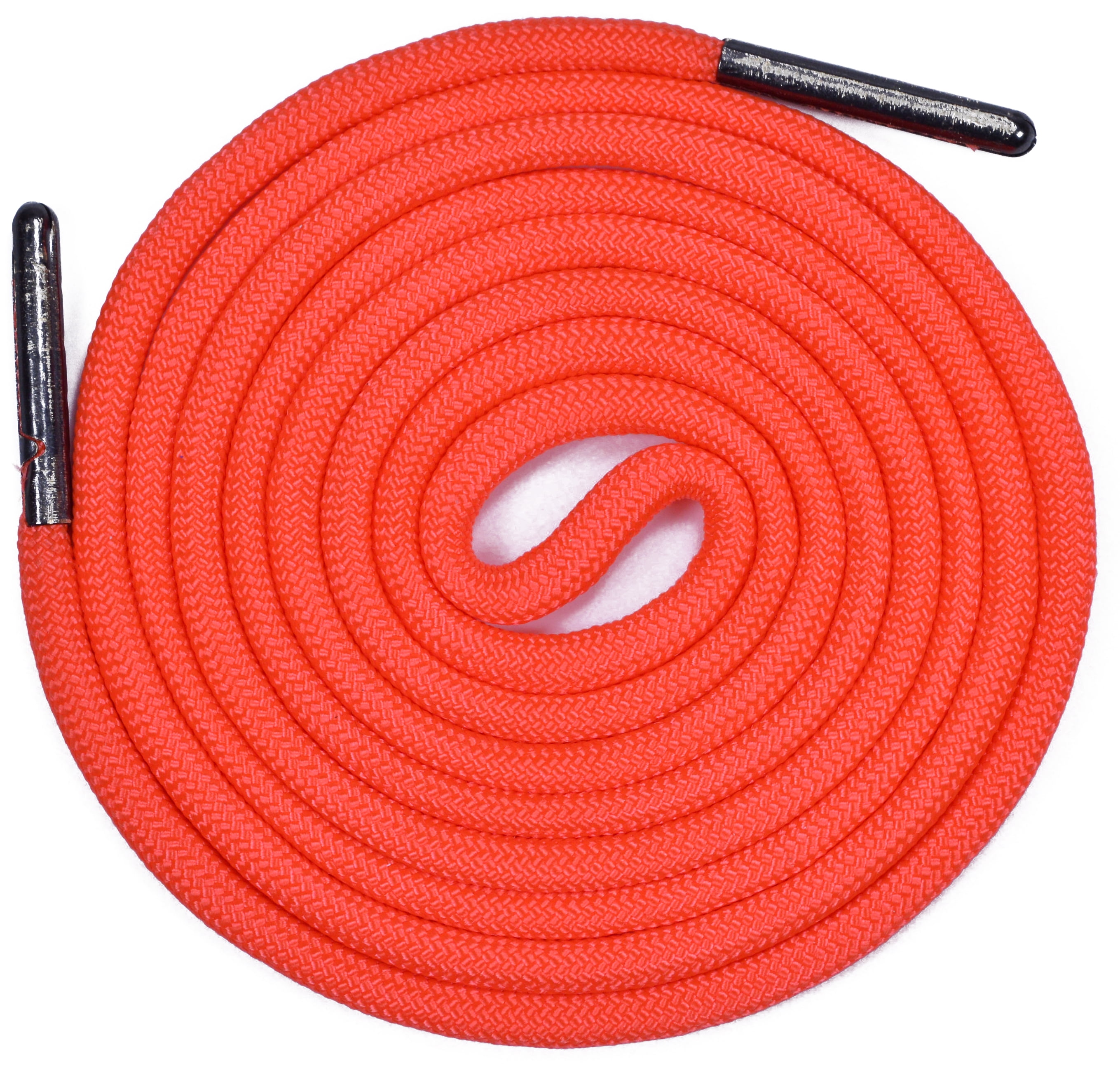 Round Paracord Shoe Laces (1 Pair) - Handmade In the USA - Orange - 36 ...