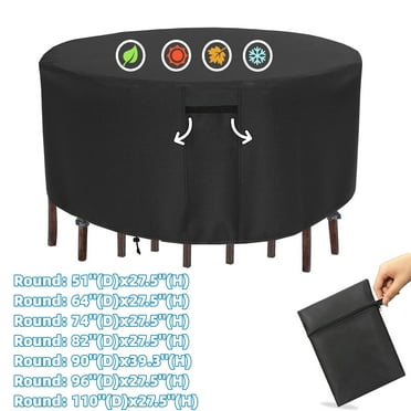Covermates Round Accent Table Cover - Patio Outdoor Furniture Cover ...
