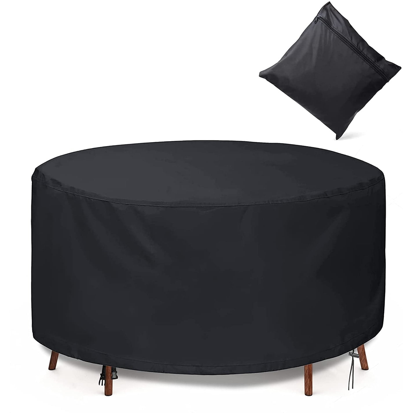 Round Patio Table Covers, Patio Furniture Set Covers Garden Table ...