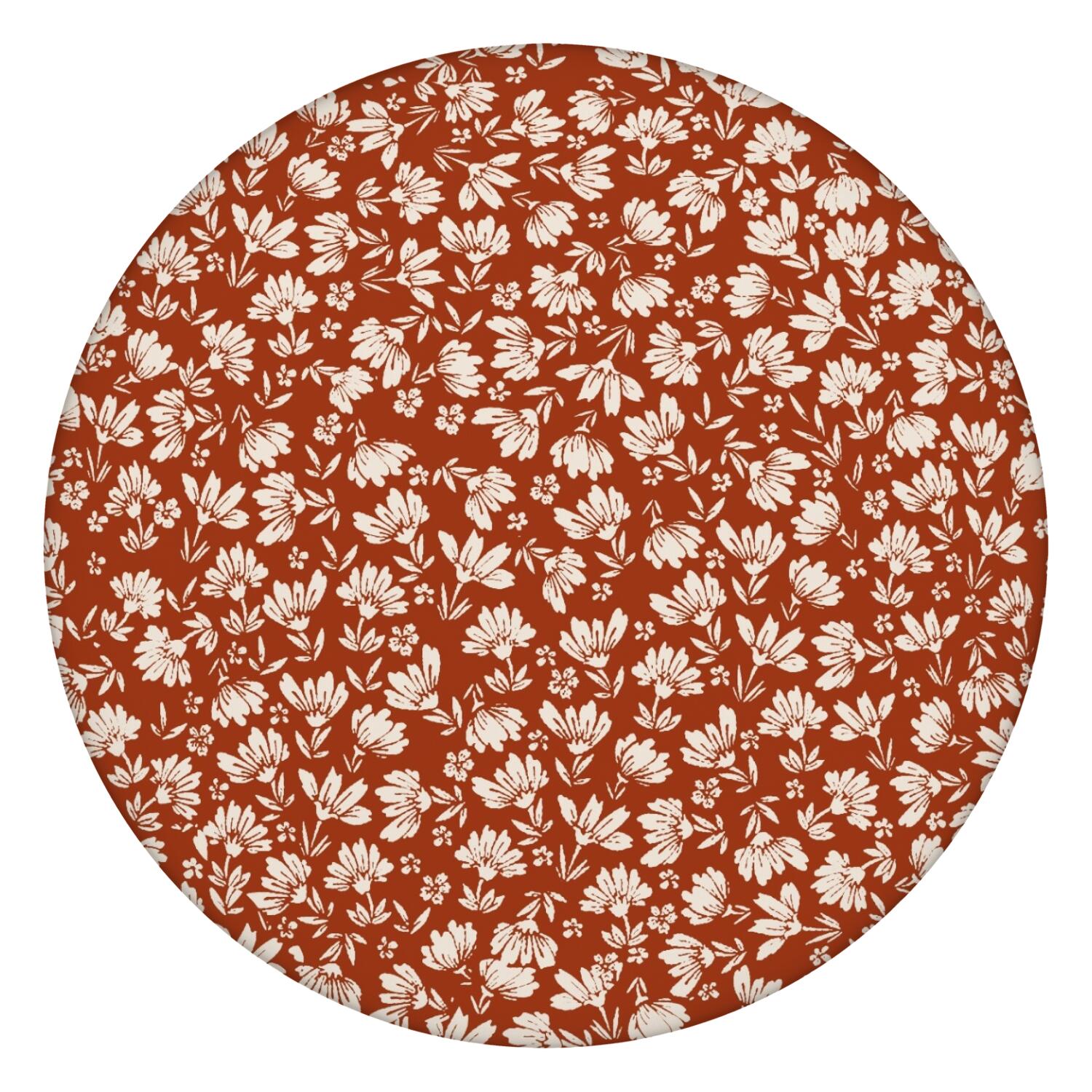 Round Picnic Table Cloth 100% Waterproof & Oil Proof, Elastic Fitted ...